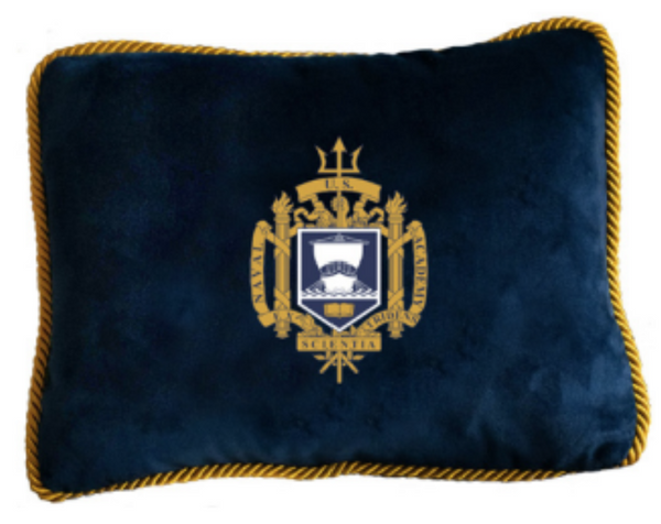USNA Emblem Premium Pillow – Annapolis Pillow Company