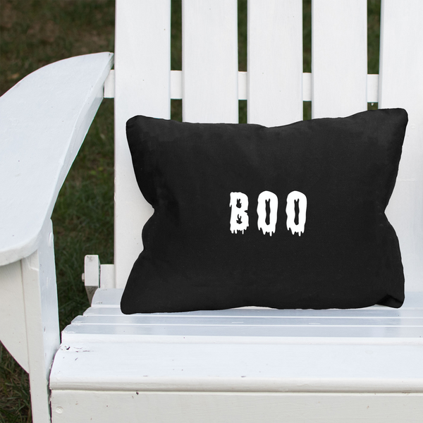 Boo! Halloween Lumbar – Annapolis Pillow Company